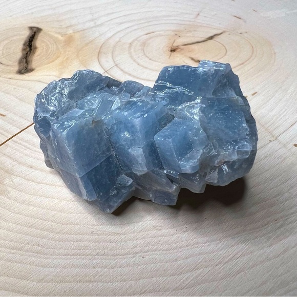 Other | Blue Cubey Calcite Specimen | Poshmark